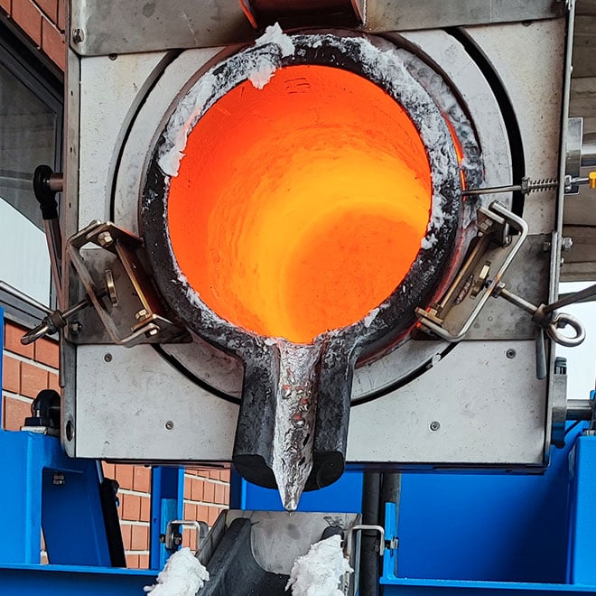 Electronic casting machines for industry - Galloni Aseg